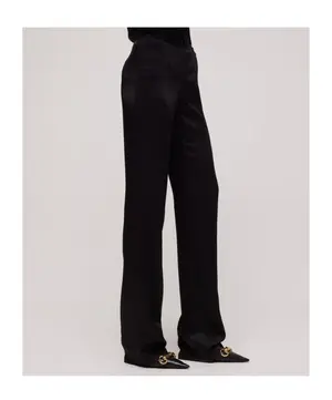 Gucci Crêpe Satin Wide Leg Pants