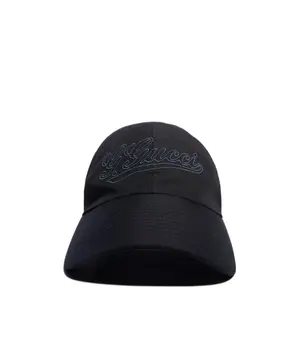 Gucci Cotton Baseball Hat With Embroidery