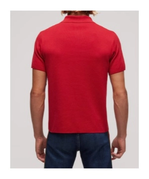 Gucci Knit Silk Cotton Polo Shirt