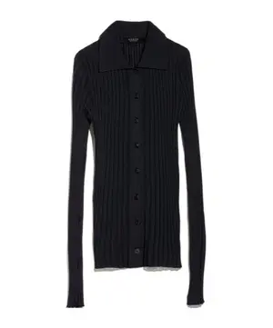 Gucci Fine Rib Viscose Cardigan