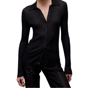Gucci Fine Rib Viscose Cardigan