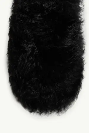 Moncler Snug Shearling Flats