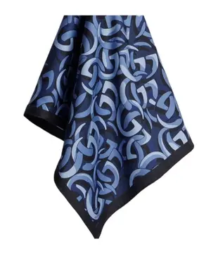 Gucci Printed Silk Pocket Square
