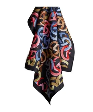 Gucci Printed Silk Pocket Square - Multicolor