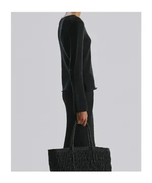 THE ROW Long-sleeved Knitwear With Crochet Piping