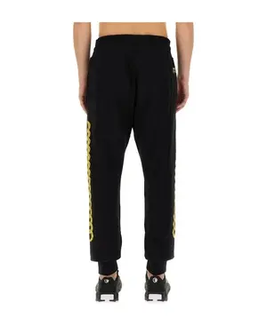 Versace Chain-print Drawstring Pants