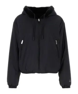 Moose Knuckles Eaton Bunny Reversible Zipped Jacket - Black