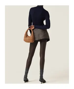 Miu Miu Cashmere And Silk Knit Polo Shirt