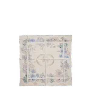 Gucci Printed Silk Twill Shirt With Floral Motifs - Multicolor