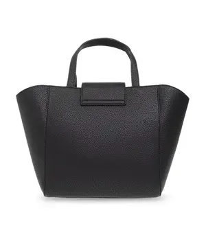 Versace Logo-plaque Tote Bag