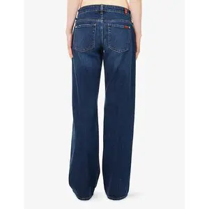 7 For All Mankind Low-rise Straight-leg Denim Jeans