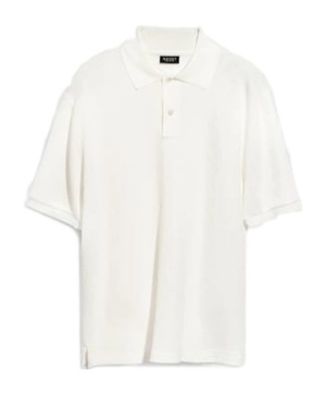 Gucci Gg Technical Jersey Jacquard Polo Shirt - White