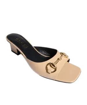 Gucci Signora Slide Sandal - Beige
