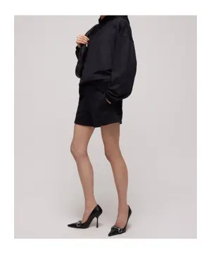 Gucci Embroidered Cotton Silk Jersey Shorts