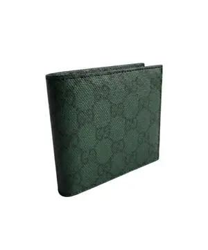 Gucci Essence Classic Bi-fold Wallet - Dark Green