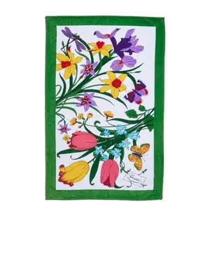 Gucci Printed Cotton Terrycloth Beach Blanket - Multicolor