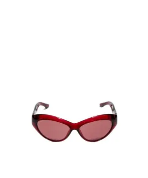 Gucci Gucci Cat Eye Frame Sunglasses Red