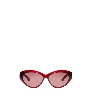 Gucci Cat Eye Frame Sunglasses - Red
