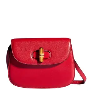Gucci Gucci Bamboo Mini Bag Red