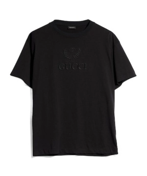 Gucci Embroidery Jersey T-shirt - Black