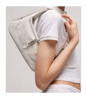 Gucci Jackie Slim Medium Shoulder Bag - Ivory