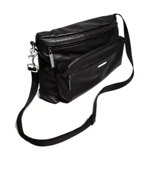 Gucci Leather Medium Crossbody Bag With Silver-toned Hardware