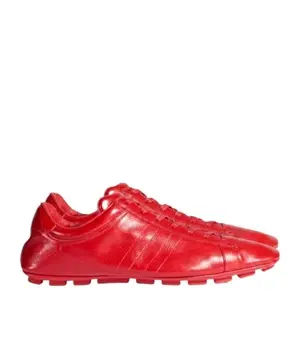 Gucci Lace-up Driver - Red