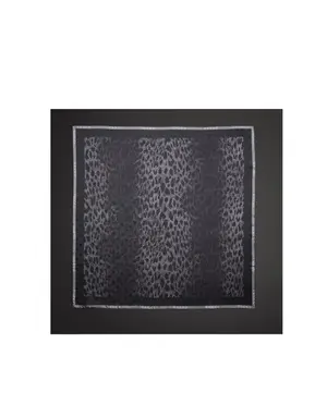 Gucci Printed Silk Twill Carr - Black