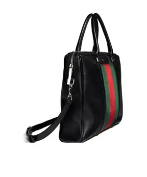 Gucci Mega Web Trademark Medium Briefcase