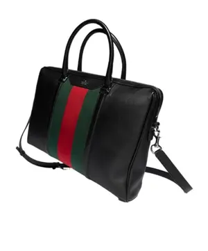 Gucci Mega Web Trademark Medium Briefcase