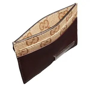 Gucci Card Case With Metal Tag
