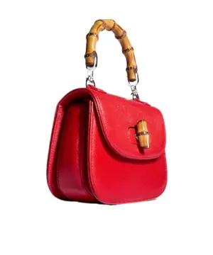 Gucci Bamboo 1947 Mini Bag - Red