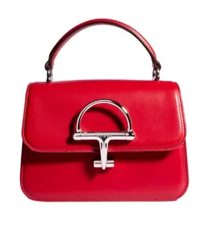 Gucci Gucci Siena Small Top Handle Bag Red