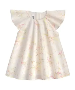 Dior Embroidered Flared Dress