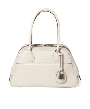 Miu Miu Vivant Nappa Leather Bag - White