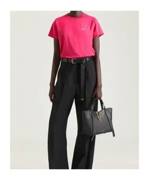 Givenchy Slim Fit Cotton T-shirt With Paris Print
