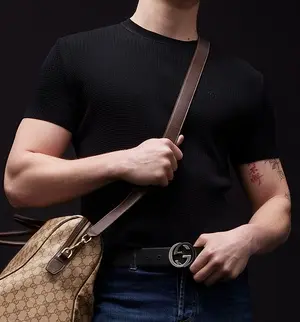 Gucci Technical Knit Fabric T-shirt