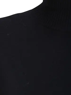 Sportmax Sleeveless Fine Knit Turtleneck Jumper - Black