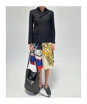 Celine Printed Silk Twill Shorts