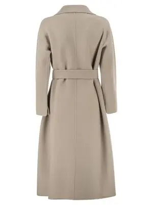 Max Mara Lapel-collar Belted Coat