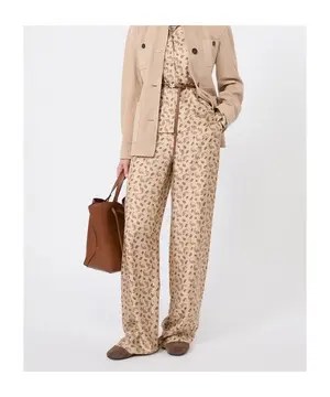 Max Mara Patterned Casual Pants