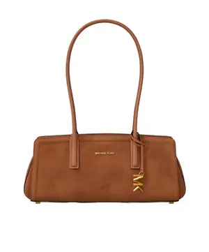 Michael Kors Zippered Shoulder Bag - Brown