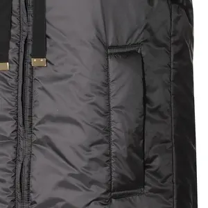 Max Mara The Cube Greengo Sleeveless Hooded Jacket - Black