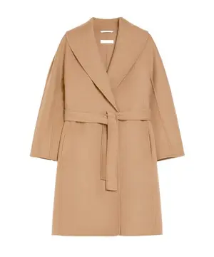 Max Mara Long-sleeved Coat - Camel