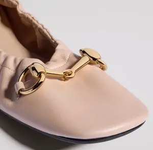 Gucci Prima Ballerina Flats With Horsebit Detail