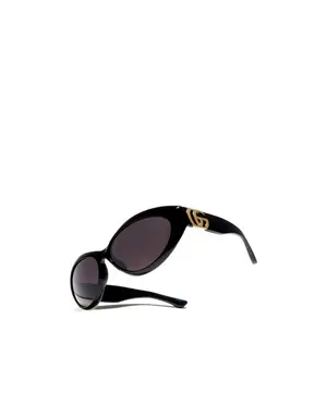 Gucci Cat Eye Frame Sunglasses - Black