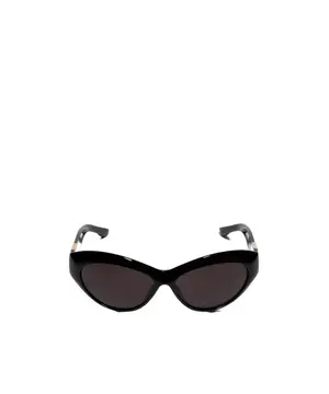 Gucci Cat Eye Frame Sunglasses - Black