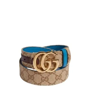 Gucci Reversible Gg Marmont Belt - Multicolor