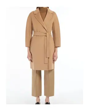 Max Mara Arona Belted Coat - Camel