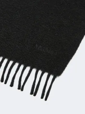 Max Mara Camel Logo Stole